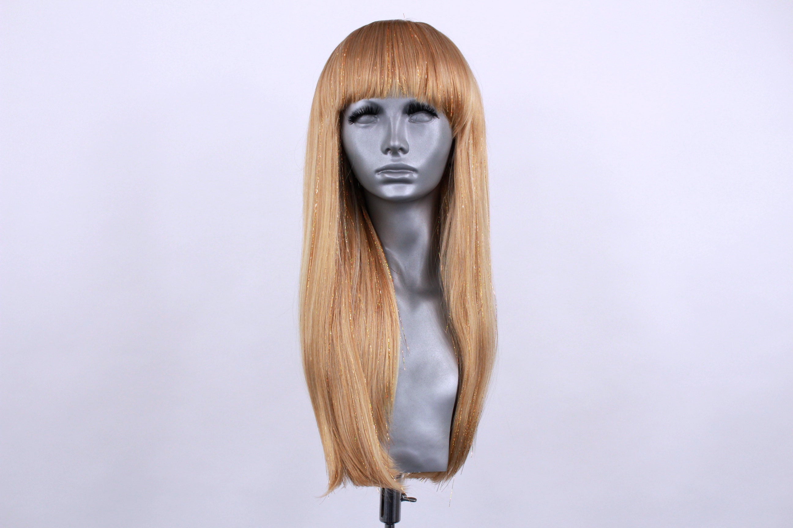 Regina- Golden Blonde Sparkle – Webster Wigs