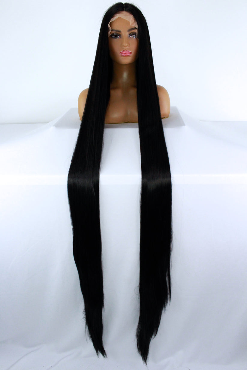65” 1B Lacefront Wig – Webster Wigs